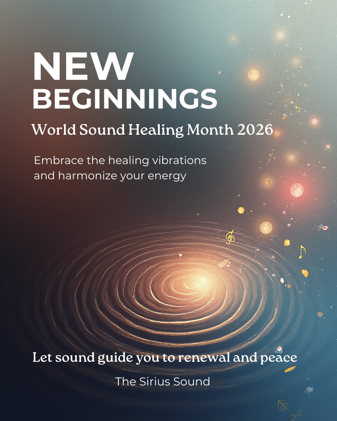 New Sounds New Life 2026 Campaign - The Sirius Sound